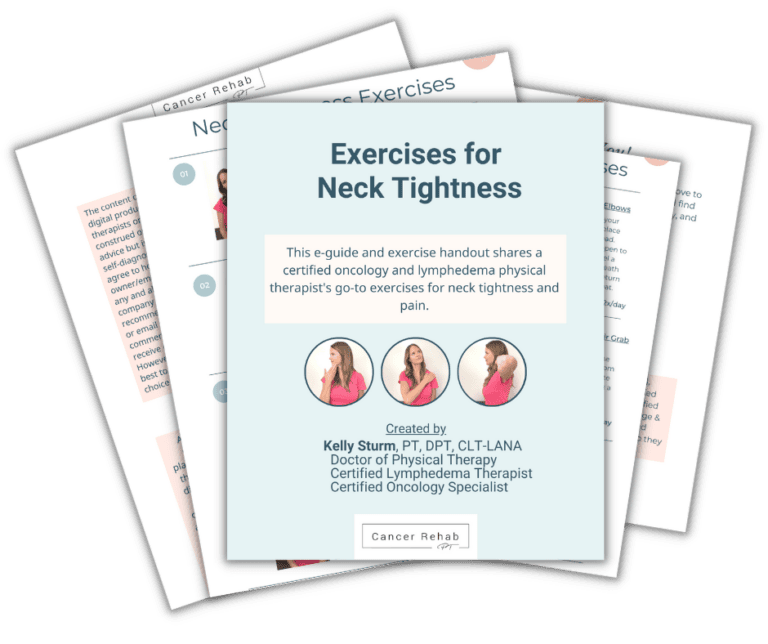 Exercises for Neck Tightness - Cancer Rehab PT