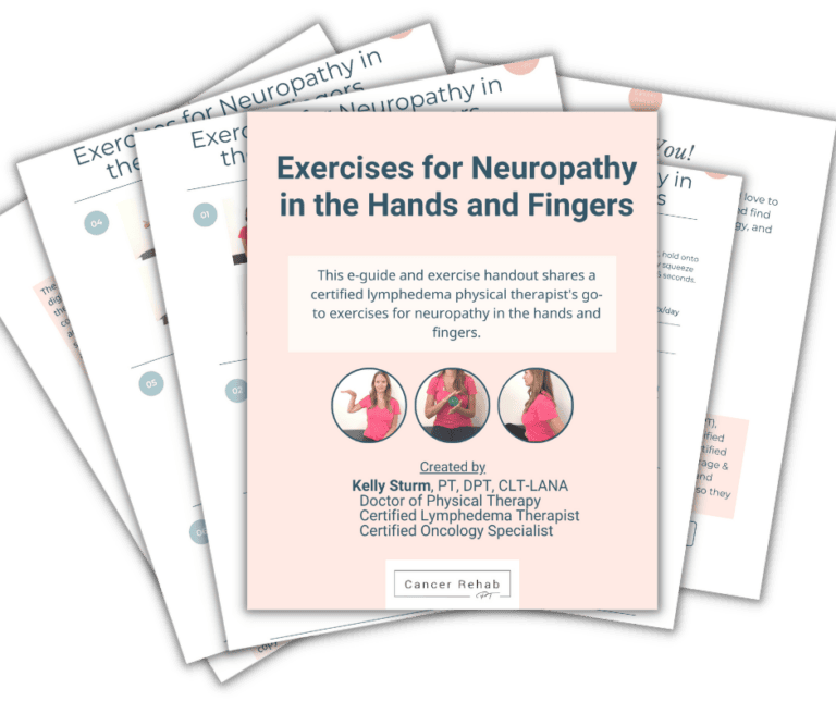 Exercises for Neuropathy in the Hands and Fingers - Cancer Rehab PT