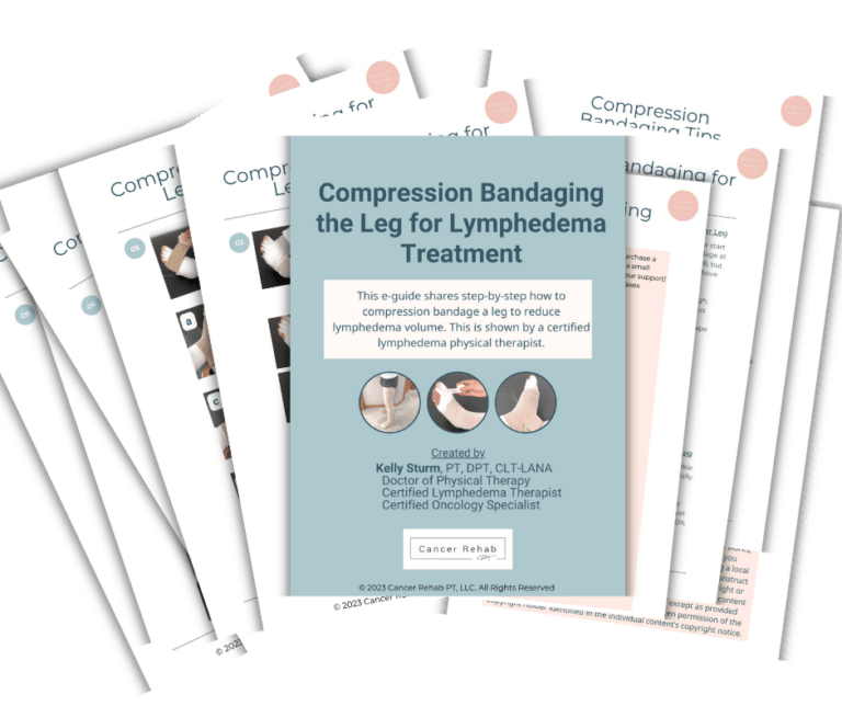Leg Lymphedema Compression Bandaging Guide - Cancer Rehab PT